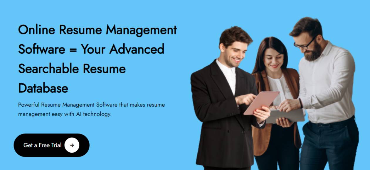 Online Resume Management Software | CV Database | Free Trial