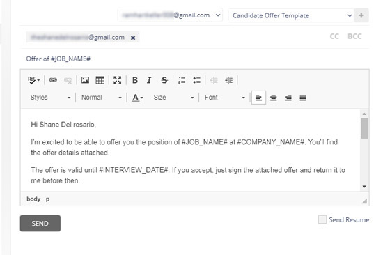 Two-way Email Sync using our best Recruiting Software & ATS